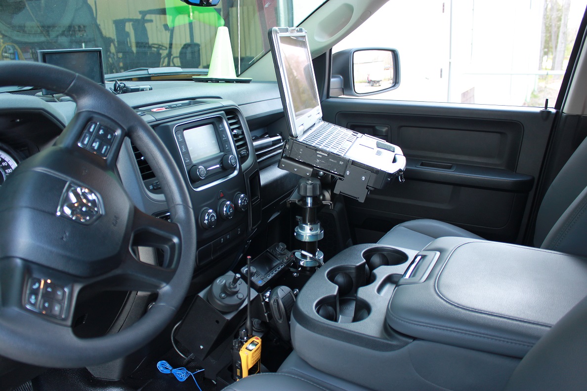 Best Laptop & Tablet Mounts for Utility Trucks | Mobile Desk Mobile ...